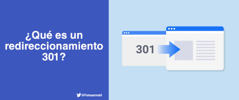 ¿Qué es un redireccionamiento 301? | Arnold Gutierrez