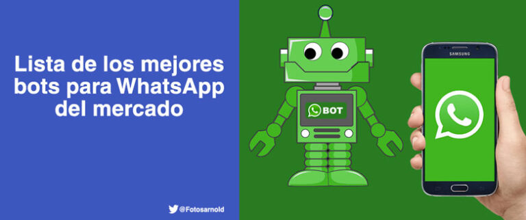 Lista de los mejores bots para WhatsApp del mercado | Arnold Gutierrez